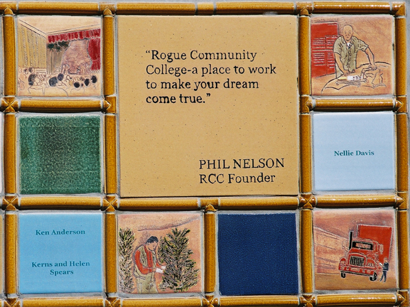Rogue Community College Donor Recognition Walls | Sue Springer